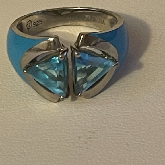 Omar Torres | Jewelry | Omar Torres Blue Topaz Ring | Poshmark